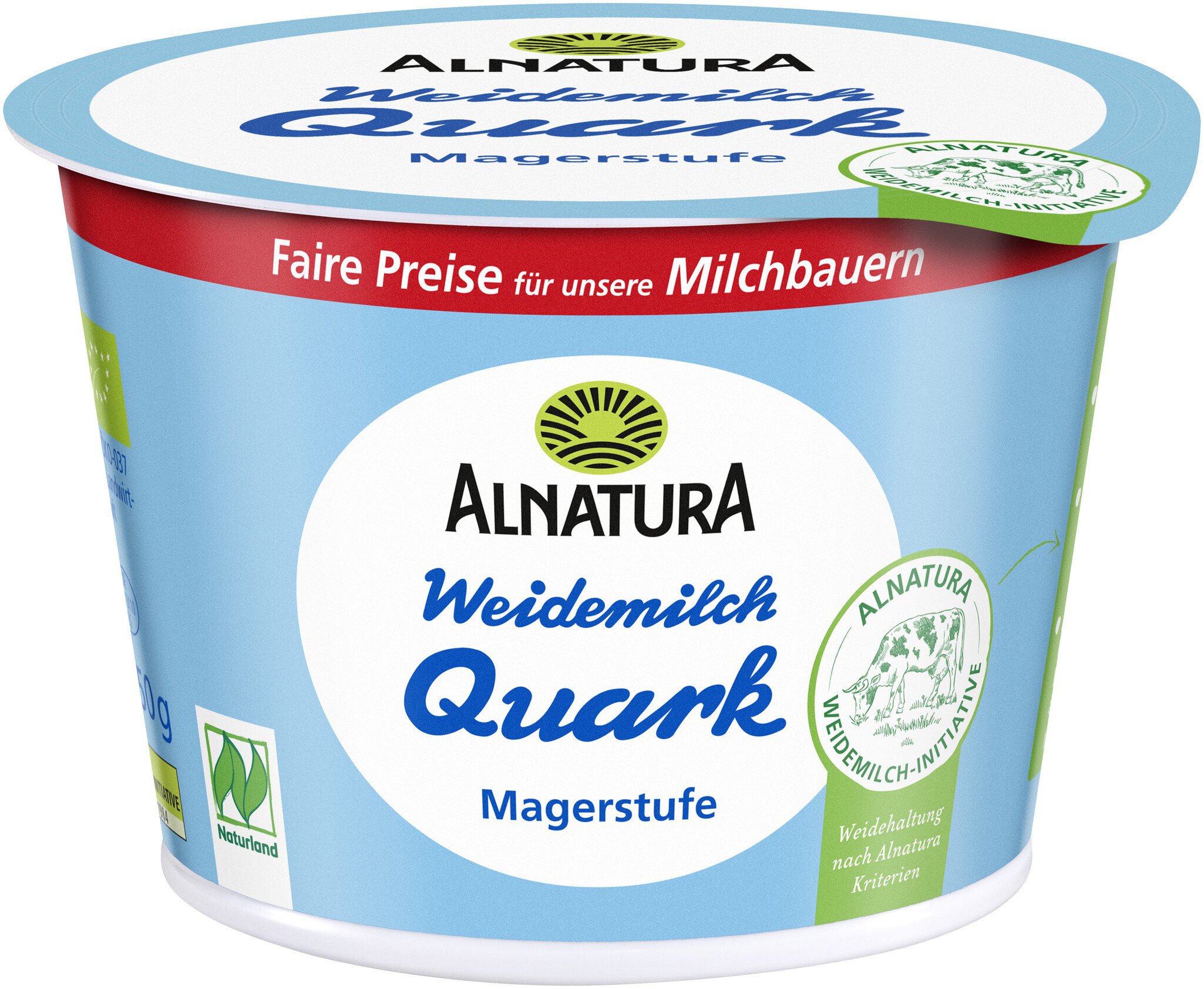 Speisequark Magerstufe (250 g) in Bio-Qualität von Alnatura
