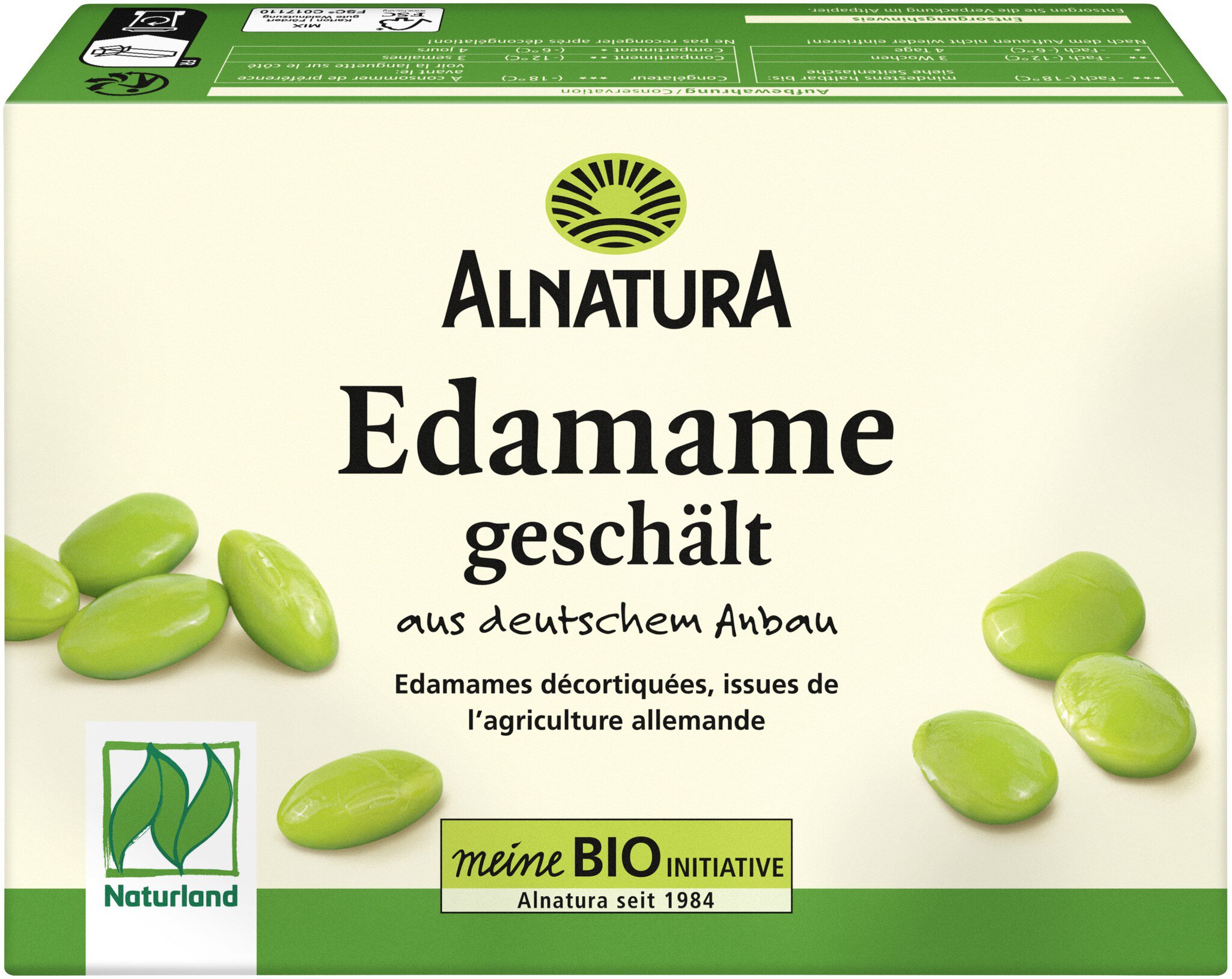 Edamame (TK) (270 g) in Bio-Qualität von Alnatura