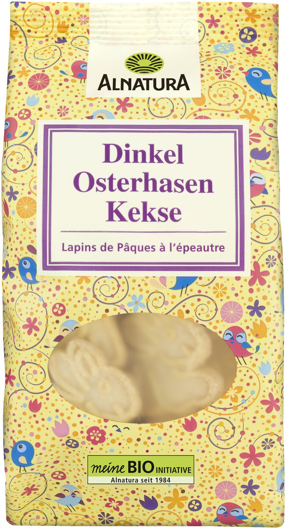 Dinkel-Osterhasen-Kekse (150 g) in Bio-Qualität von Alnatura