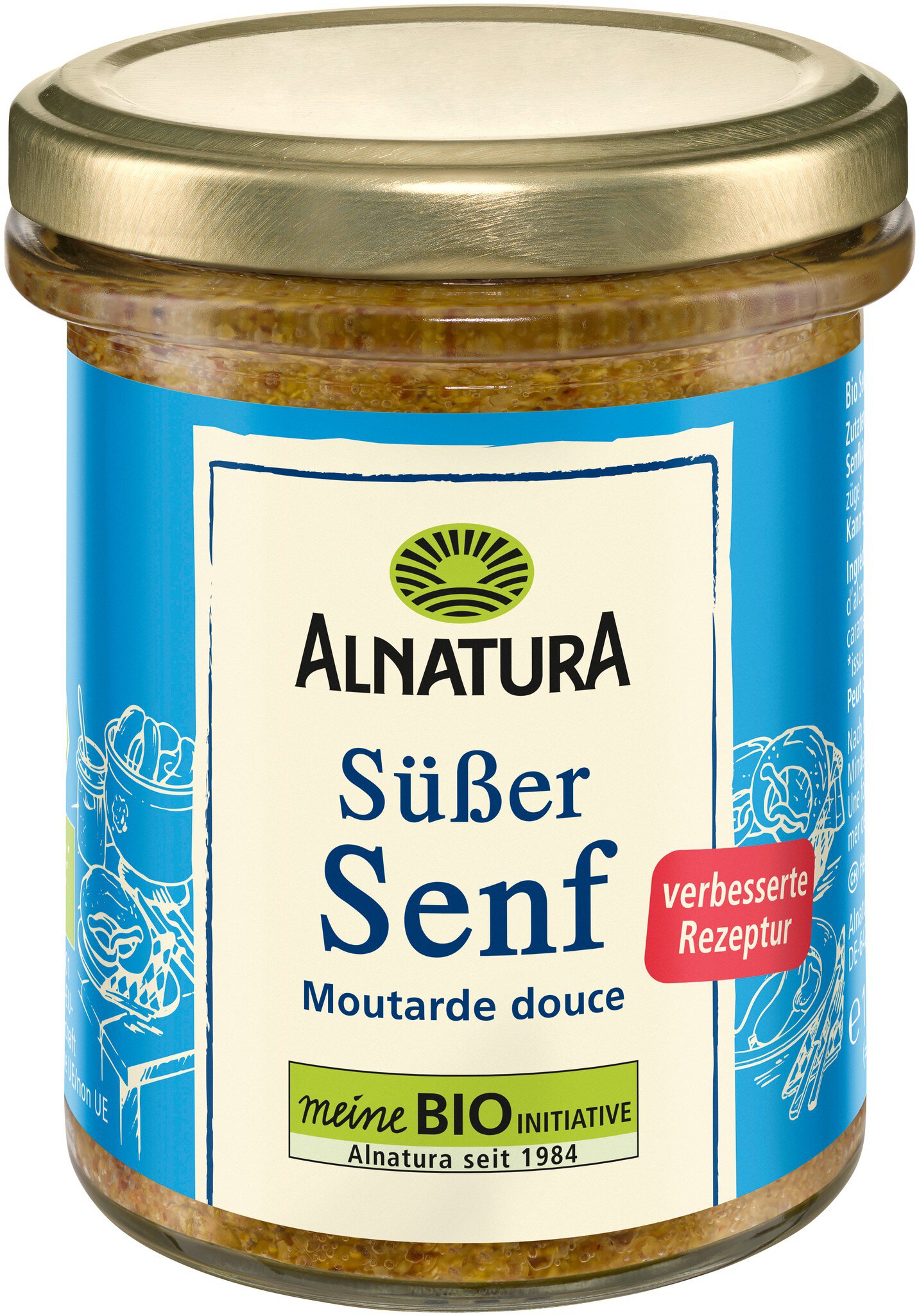 Süßer Senf (190 g) in Bio-Qualität von Alnatura