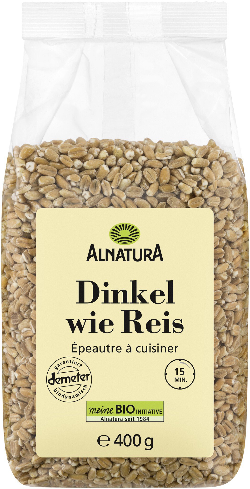 Dinkel wie Reis (400 g) in Bio-Qualität von Alnatura