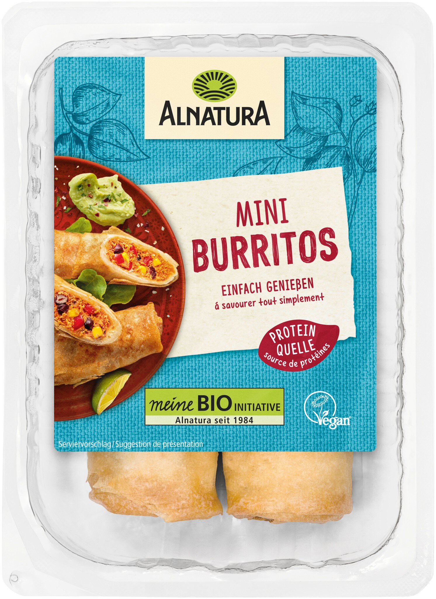 Mini-Burritos (gekühlt) (200 g) in Bio-Qualität von Alnatura
